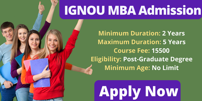 IGNOU MBA Admission 2024 Eligibility Fee Syllabus Last Date