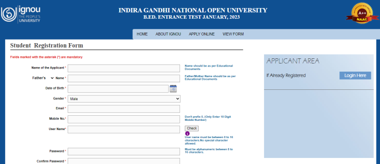 IGNOU B.Ed Admission 2023: Entrance Exam | Application Form Last date